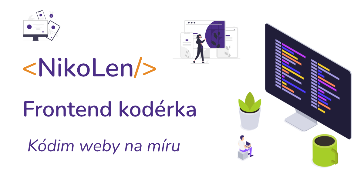 NikoLen - frontend kodérka